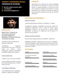 ¿Qué plantilla usar para un currículum funcional? - Hacer Curriculum